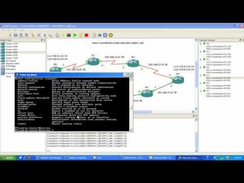 Routing Information Protocol RIPv2 Lab 1 remastered