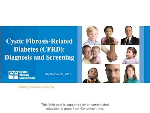 CF Foundation | CFRD Diagnosis and Screening
