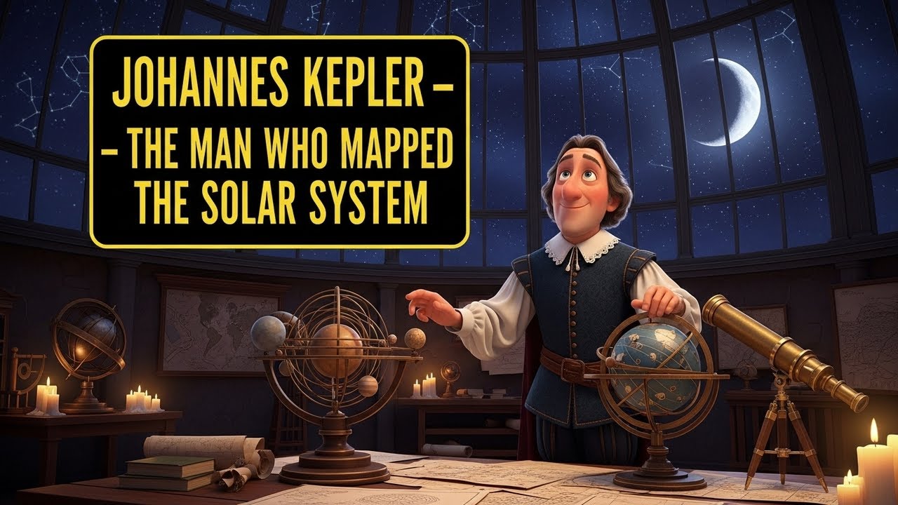 Johannes Kepler — The Man Who Mapped the Solar System