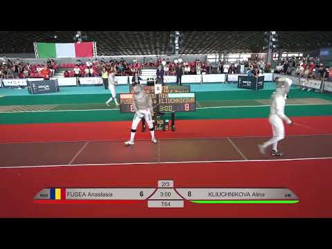 Euro Champs 2025 SWS - L64 - Anastasia Fusea ROU v Alina Kliuchnikova RUS