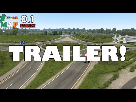 Ireland Map (Promods Add-On Mod) for Euro Truck Simulator 2 - TruckyMods