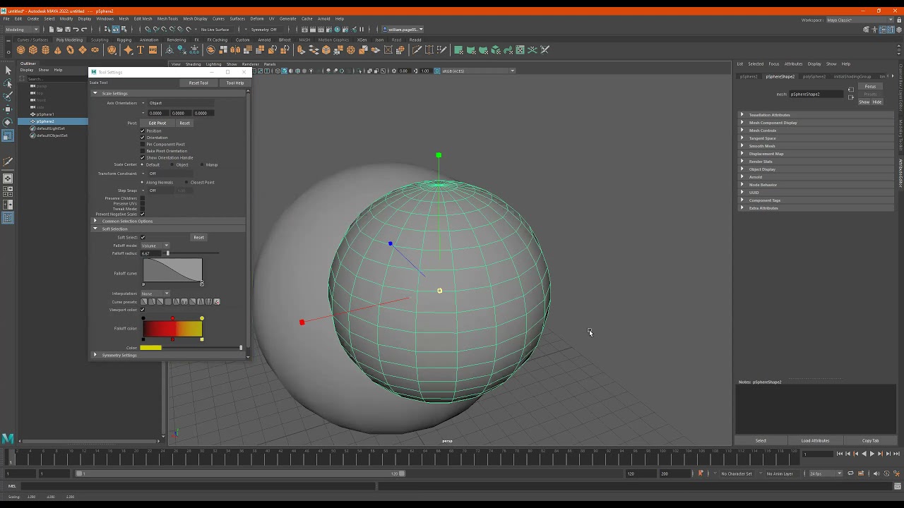 Autodesk Maya  SOFT Selection & Increment and save tips
