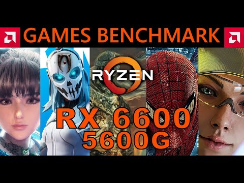 Ryzen 5 5600G + RX 6600 : Tested in 23 Games 2025 – Great Performance for a Budget Gaming Rig!
