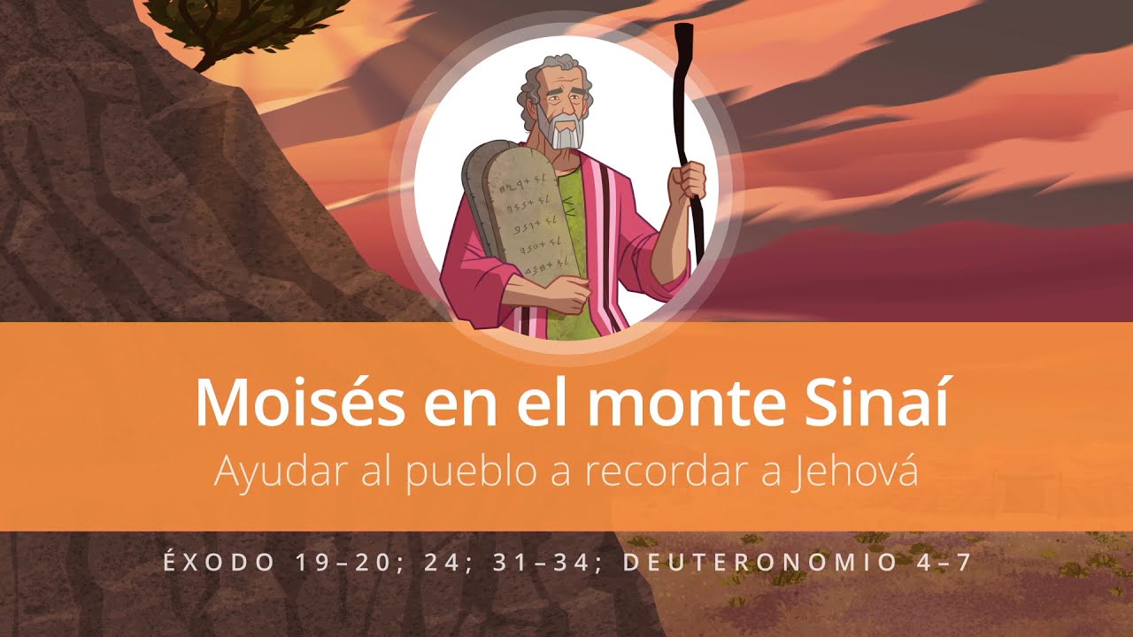 Moisés en el monte Sinaí