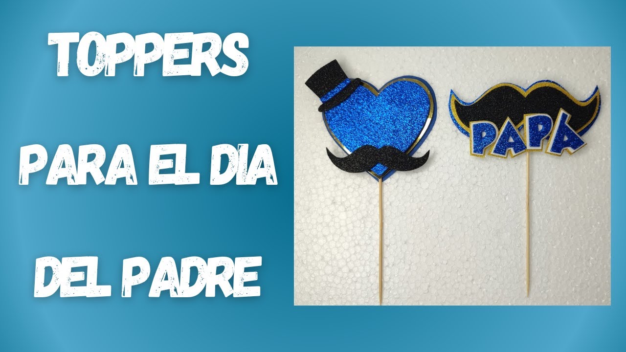 Cake topper para el dia del padre hecho a mano