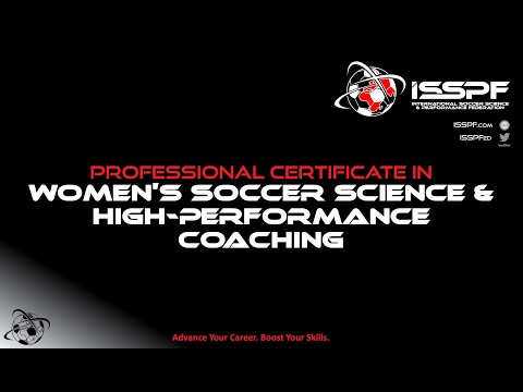 Professional Certificate in Women’s Soccer Science & High Performance Coaching