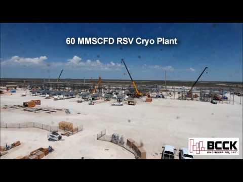 Time-lapse Footage from 60 MMSCFD RSV Cryo Plant