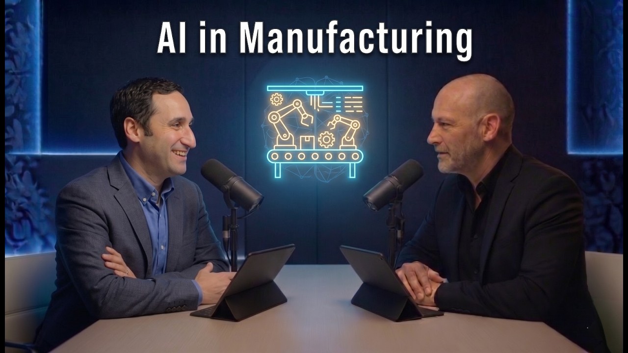 103: Using AI in Manufacturing: Generative vs. Predictive and Autonomous AI with Bryan DeBois