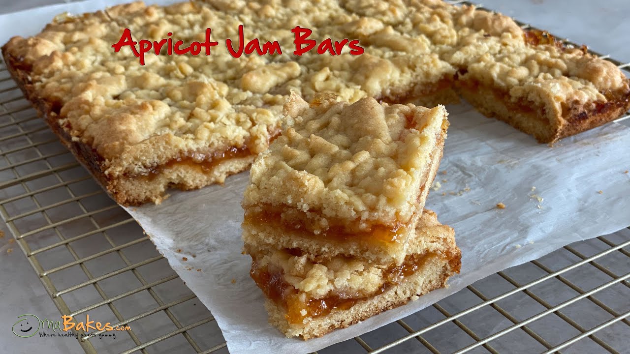 Apricot Jam Bars Recipe