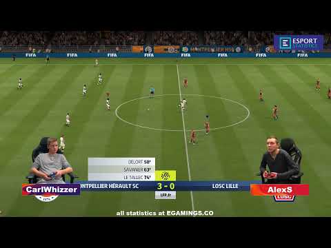 2019.10.18 ► Cyber Champions League ► Montpellier (CarlWhizzer) - Lille (AlexS)