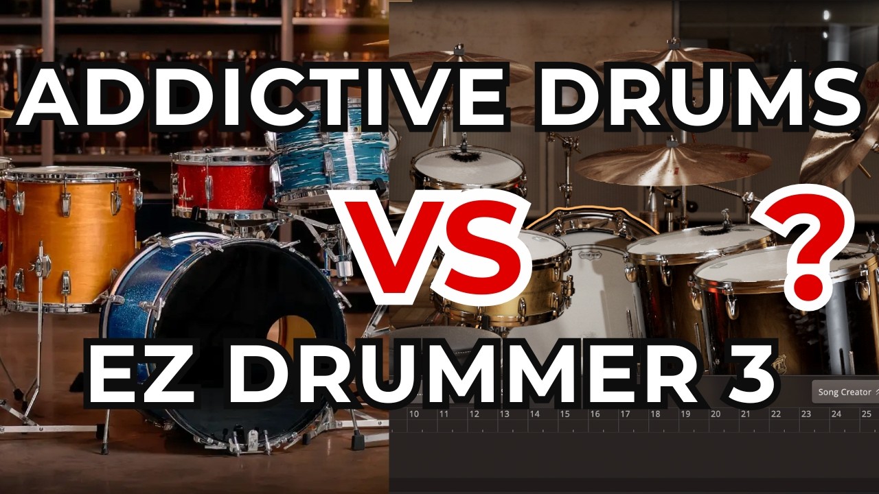 EZ DRUMMER 3 vs Addictive Drums 2 - Major Differences?? Secrets to Better Drum Tracks