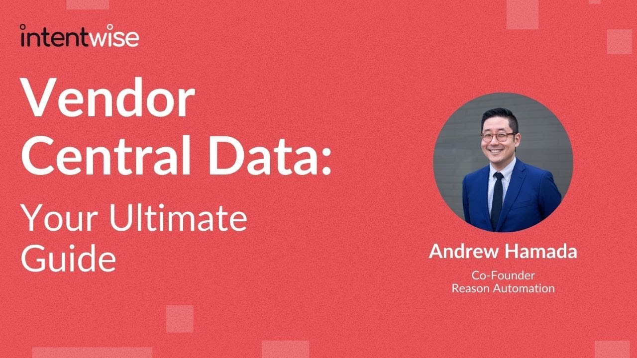 The Vendor Central Data Guide