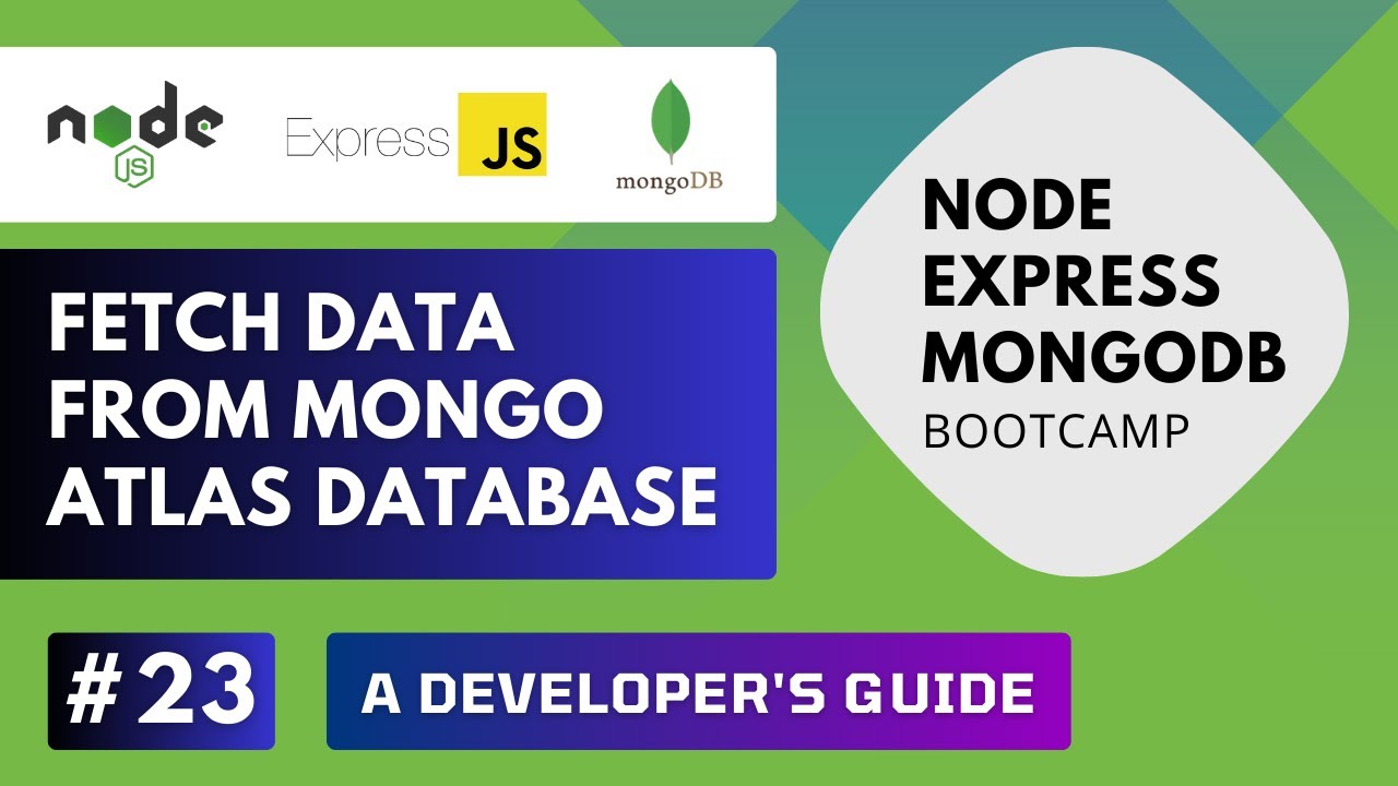 Build REST API with Node Express MongoDB - Controller CRUD with MongoDB #23