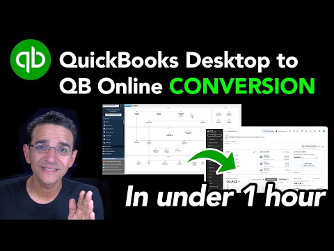 QuickBooks Desktop to Online Data Migration (SEE NOTES)