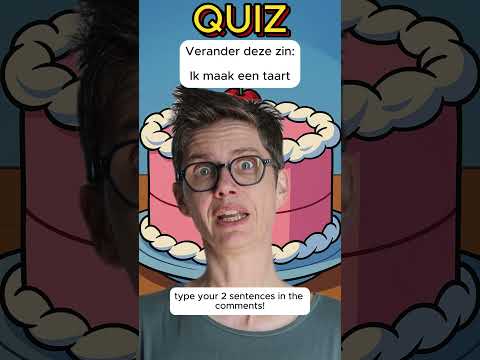 Can you do this? Dutch Past, Future & Perfect Tense | NT2 Practice #learndutch #speakdutch #nt2