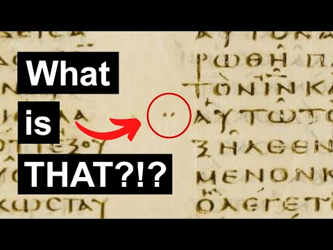 Codex VATICANUS and these STRANGE markings and NEW Research!