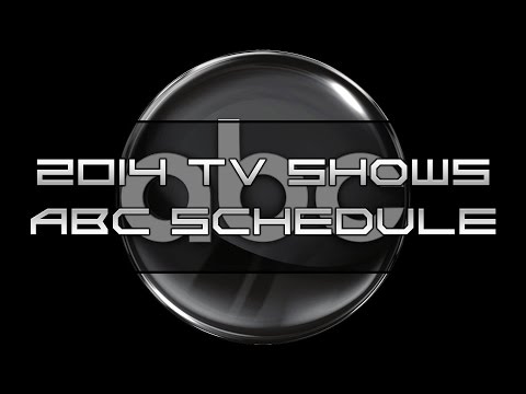 2014-2015 TV Season ABC Schedule of Shows Lineup
