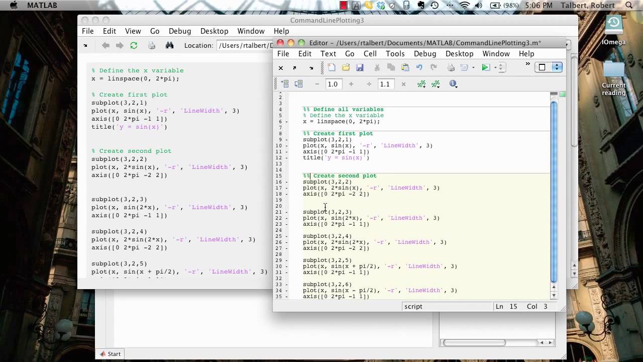 Publishing MATLAB M-files