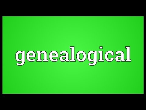 Genealogical Meaning