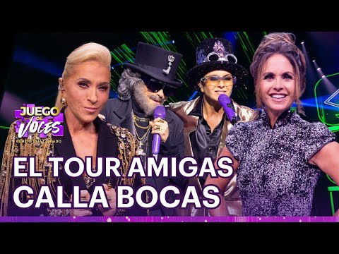 Lucero y Yuri se transforman en Emmanuel y Mijares, se anotan un éxito más | Juego de Voces