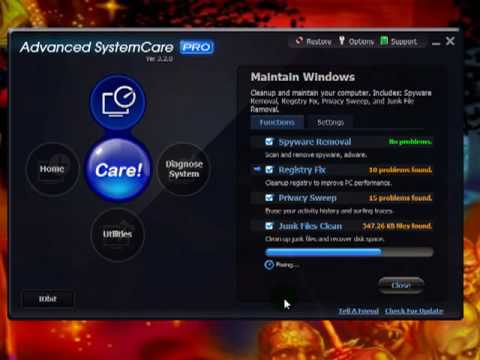 Advanced Windows Care Tour