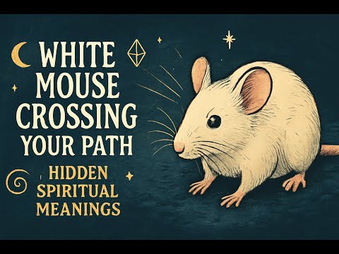 White mouse Crossing Your Path? 10 Hidden Spiritual Meanings