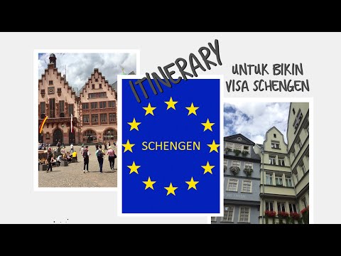 Itinerary untuk Apply Visa Schengen ke Eropa