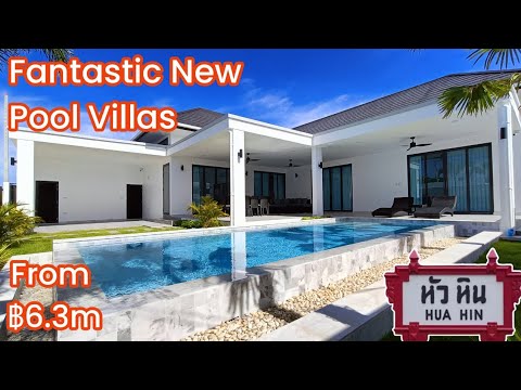 Brand New Hua Hin Pool Villas from Just $192K – Full Walkthrough