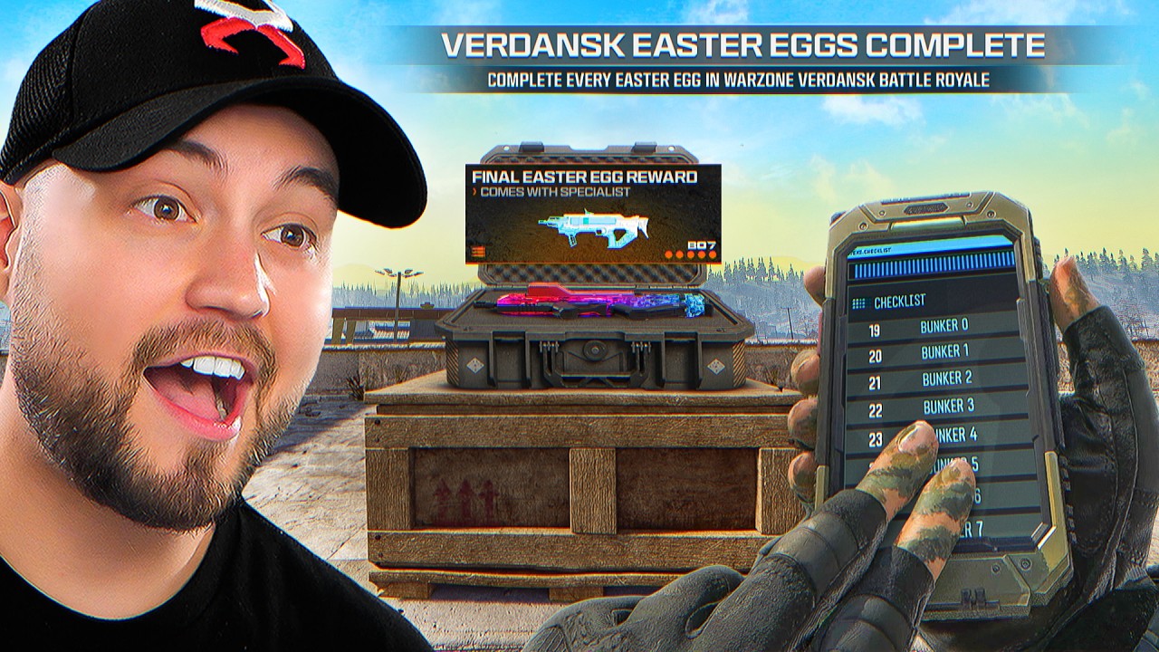 I Completed EVERY EASTER EGG in Warzone!