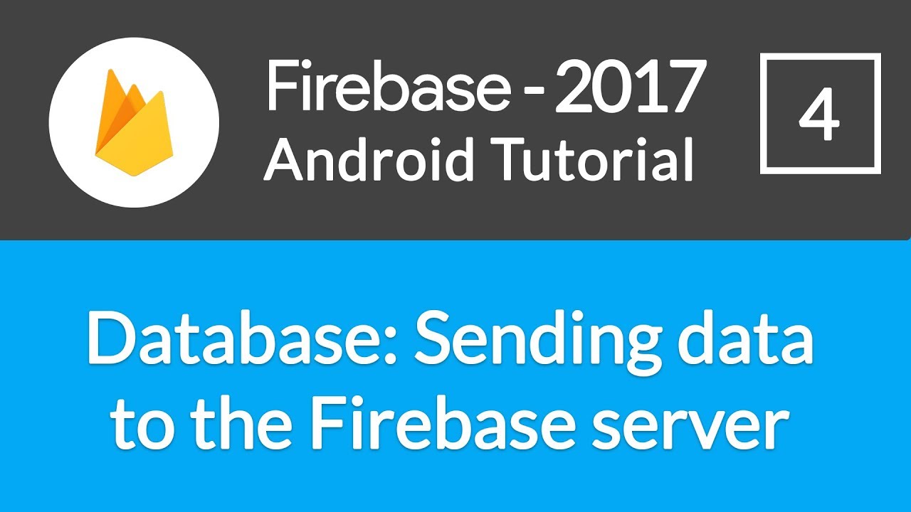 Android Studio Firebase Backend Tutorial #4 - Saving Realtime Data in Firebase & Updating it