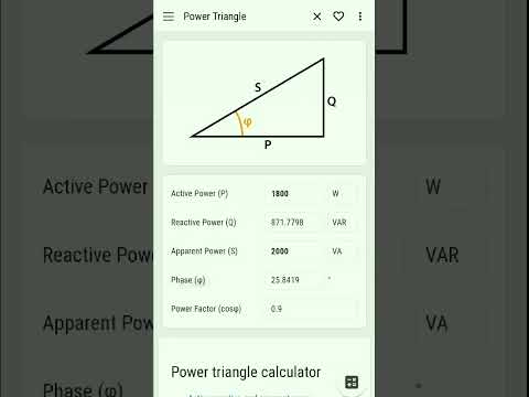 Discover AC circuit power with our online Power Triangle calculator and learn everything about it.