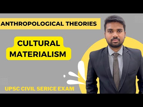 Marvin Harris | Cultural Materialism | Anthropological Theories for UPSC/PCS