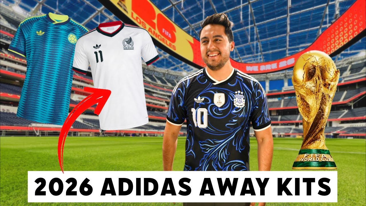 Trying on EVERY 2026 ADIDAS WORLD CUP AWAY JERSEY!