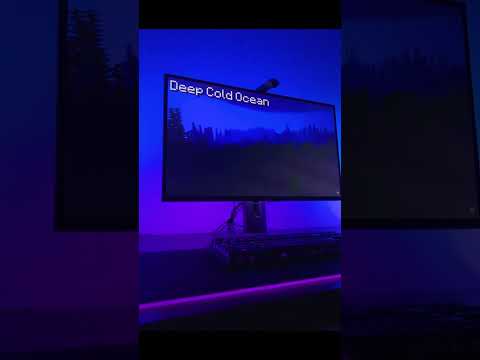 A gamers dream lighting setup...