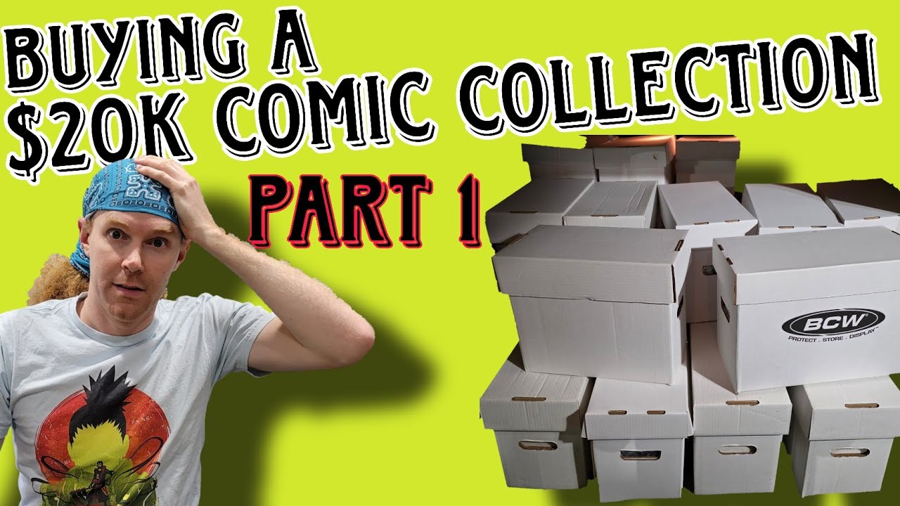 Buying a $20,000 Comic Book Collection - Part 1