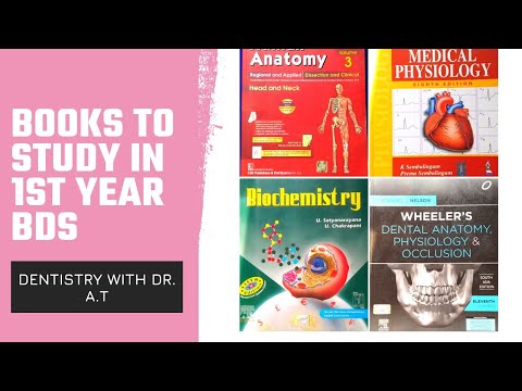 Books to Study in 1st year BDS | #shorts