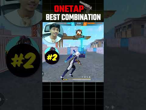 One Tap Headshot Character Combination 🔥🤫 Free Fire #shorts #freefire