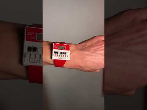 Coca Cola Synth Watch 1980s | Reverb