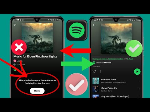 Spotify mod apk Not Working | Spotify Playlist Empty Problem Solved | Spotify Empty problem