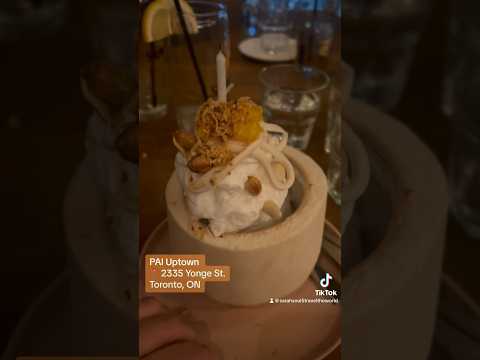 My fave Thai restaurant in Toronto π§‘ #food #thaifood #paiuptown #paitoronto