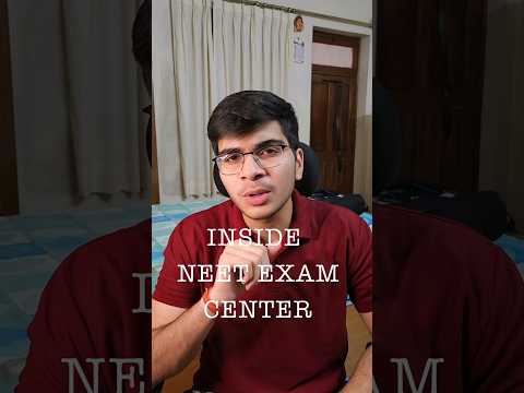 Inside NEET exam center *Real*🤫#shorts #story #neet #aiims