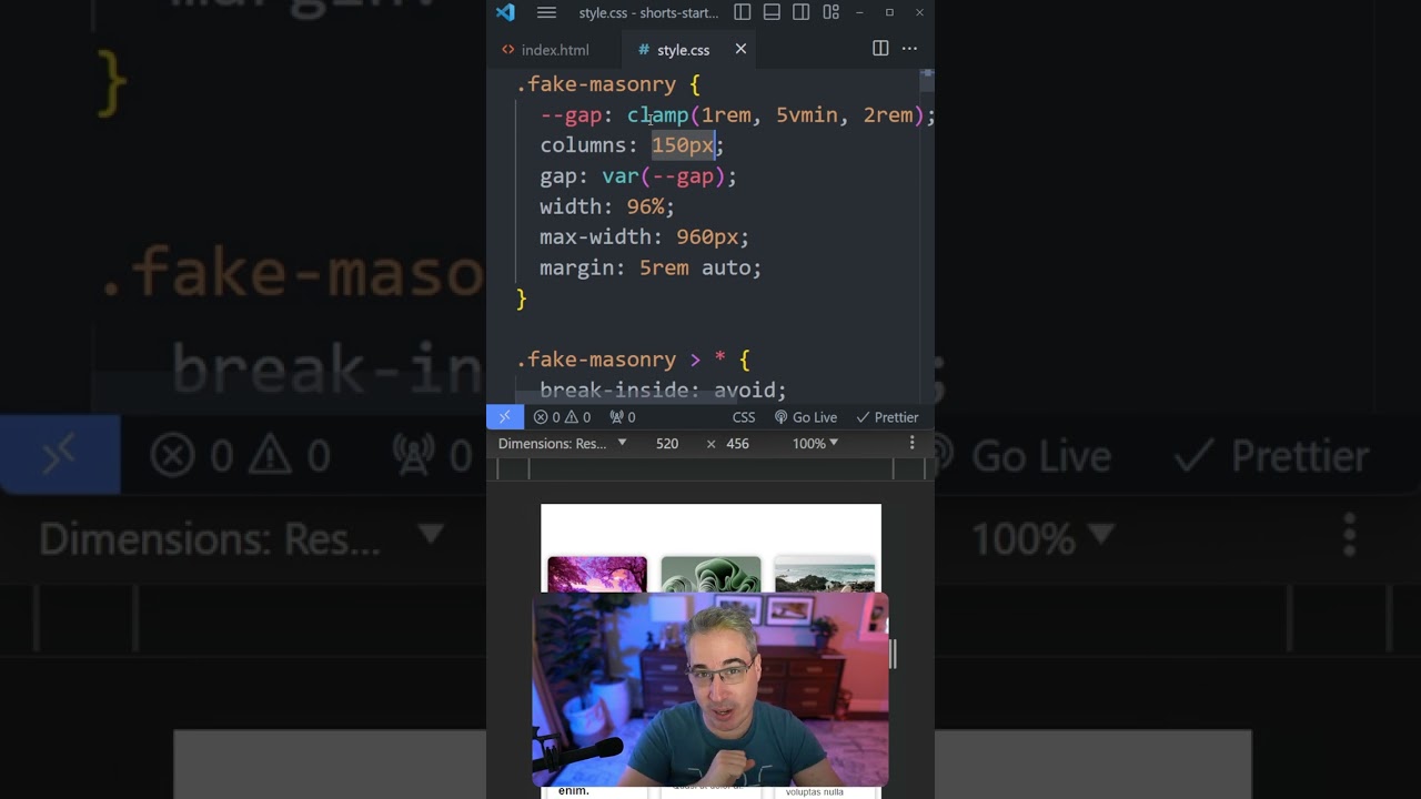 A simple way to make a masonry layout