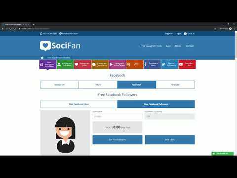 Free Facebook Followers | SociFan