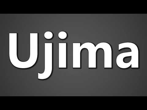 How To Pronounce Ujima