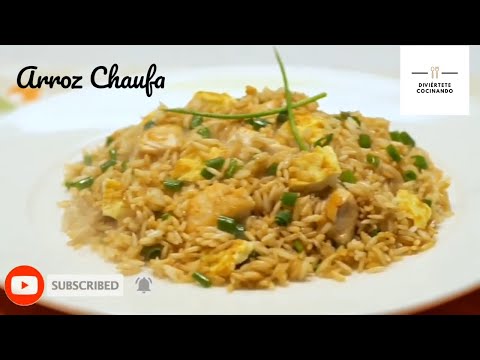 Diviertete cocinando - recetas - arroz chaufa de pollo peruano 🍽️
