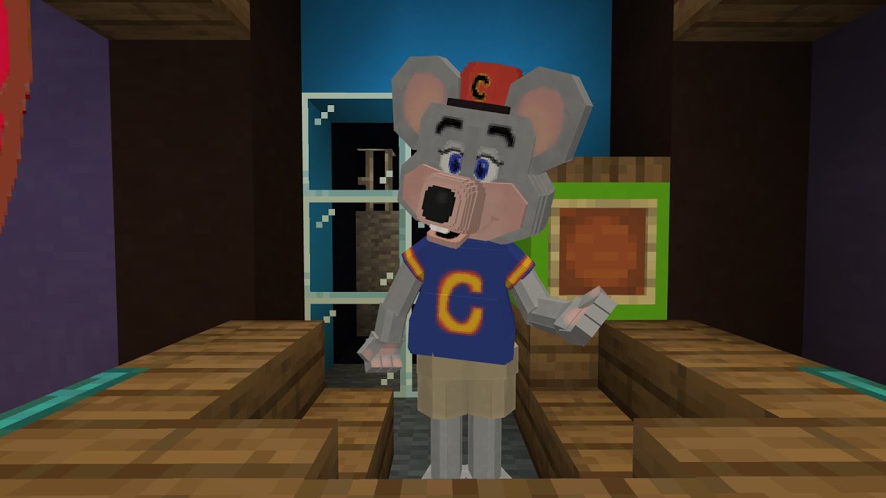 Chuck E. Cheese Studio C Minecraft Mod