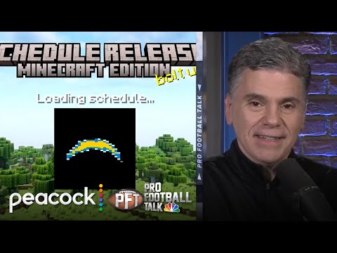 LIVE REACTION: Los Angeles Chargers' 2025 schedule release video | Pro Football Talk | NFL on NBC