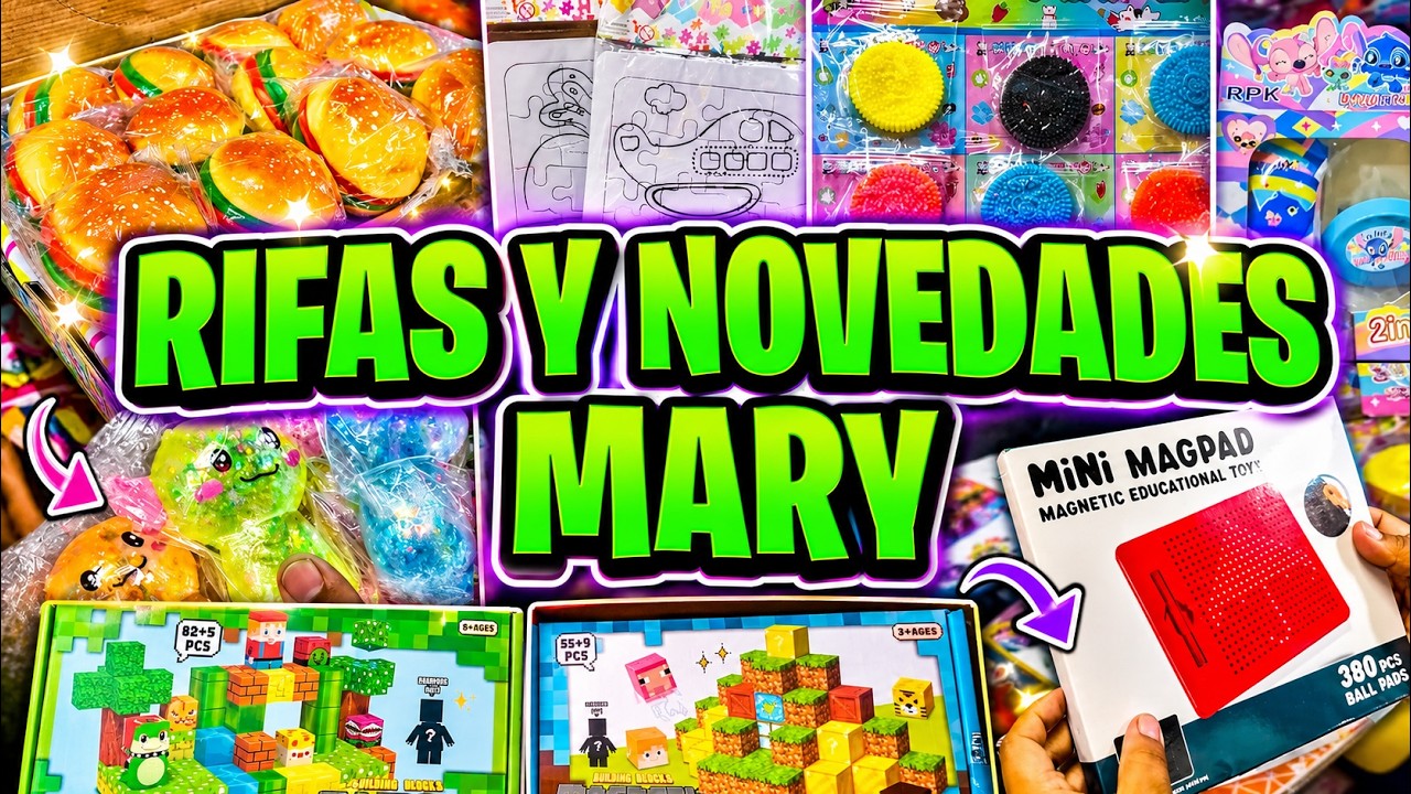 “Discover the Surprise Shop! Raffles, Toys and Many New Items with Mary”