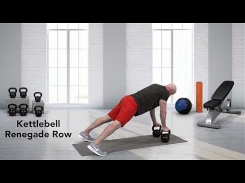 Virtual Fitness: How To Do A Kettlebell Renegade Row – Irene Pastore ...