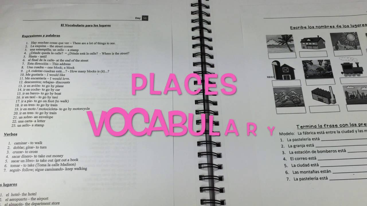 Interactive Notebook for Spanish Two